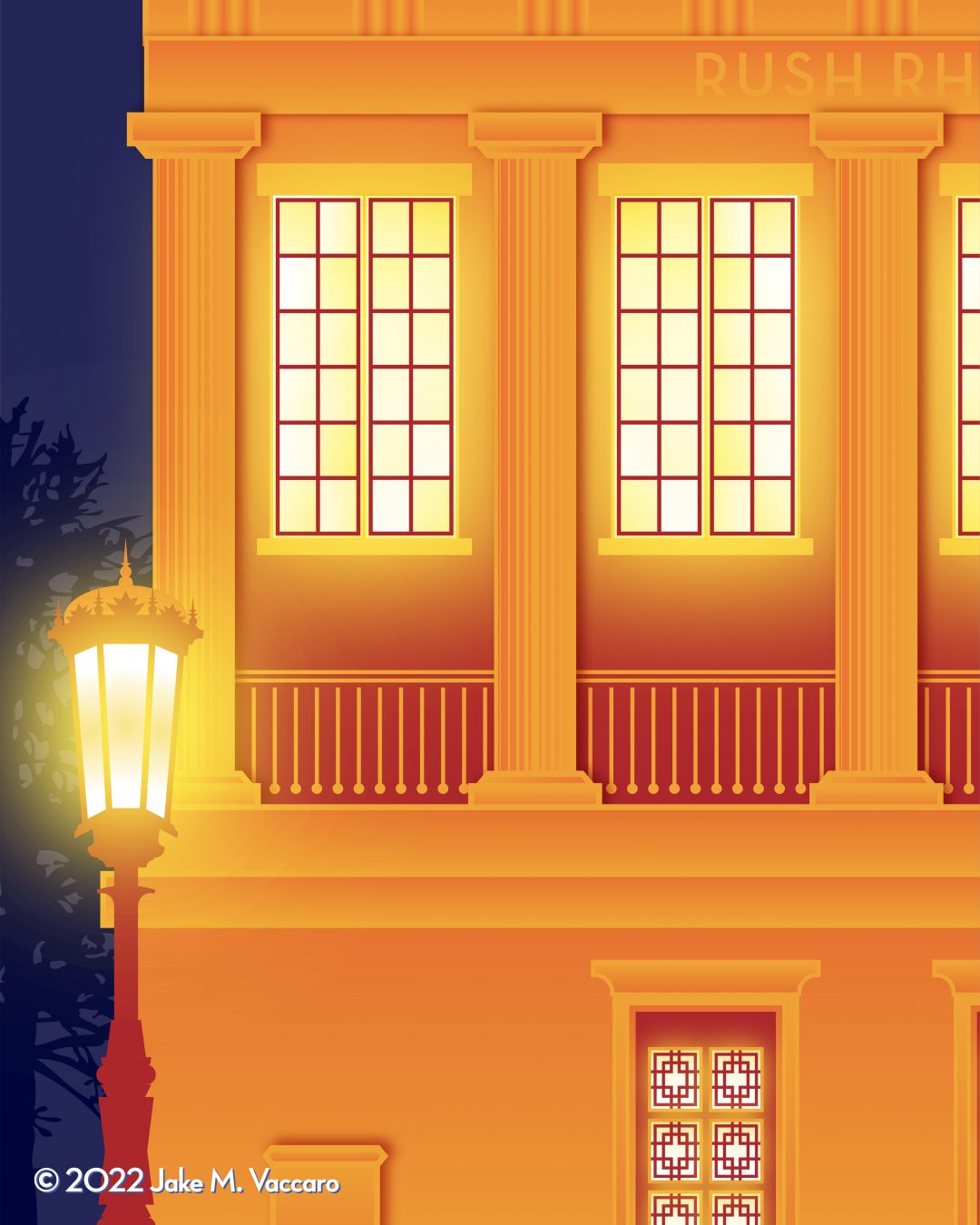 City of Rochester Poster Series, Rush Rhees Library at the University ...